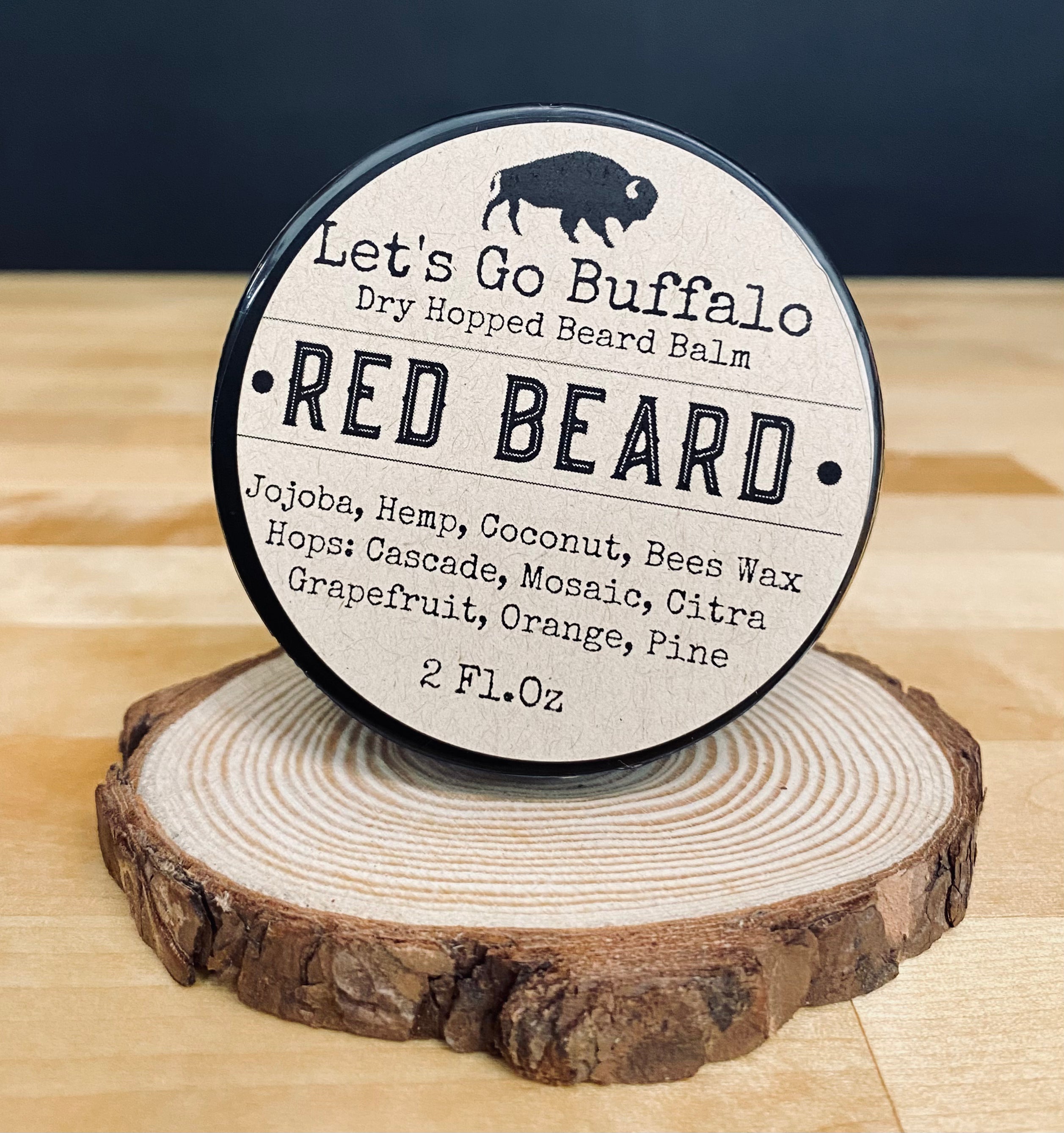 LETS GO BUFFALO BEARD BALM – Red Beard